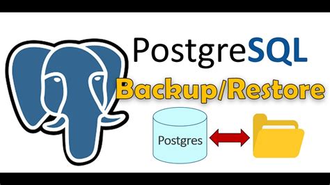 🐘backup y restore postgres youtube