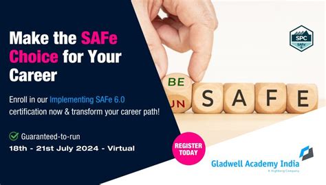 Gladwell Academy India On Linkedin Implementingsafe Safe6 Safecareer Spc Virtualtraining…