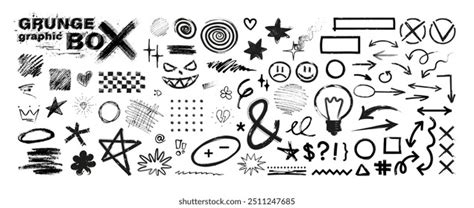 Notepad Notes Scribbles Squiggles Hand Drawn Stock Vector Royalty Free