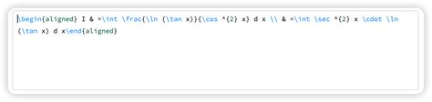 Latex 公式编辑器 Texpage 文档中心