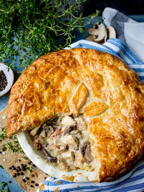 Creamy Chicken And Mushroom Pie Artofit