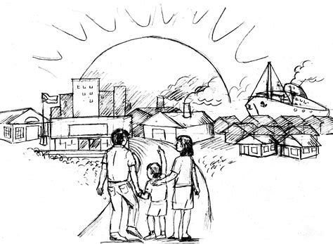 Poster Simple Sketch Matiwasay Na Lipunan Drawing Silyab Mayo 2015