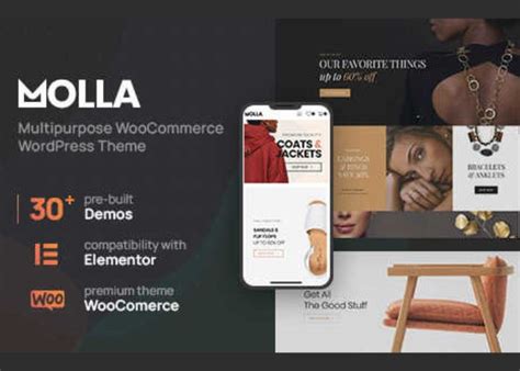 molla theme multi purpose woocommerce wp gpl theme gpl theme plugin
