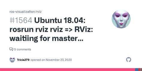 Ubuntu Rosrun Rviz Rviz RViz Waitiing For Master Error Issue Ros