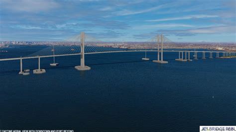 New Francis Scott Key Bridge Design Unveiled In Baltimore Washington