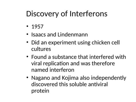 Interferons Types Actions And Interferon Drugs Ppt