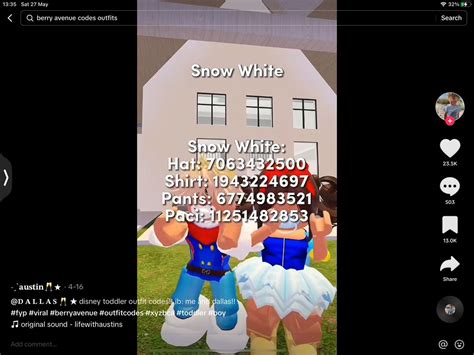 Snow White 👸 Outfit Code Berry Avenue Coding Berries Bloxburg