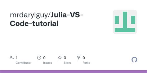 Github Mrdarylguyjulia Vs Code Tutorial