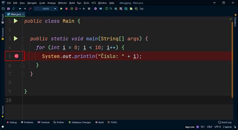Lekce 4 Intellij Idea Debugging