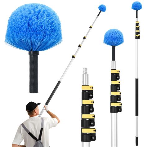 Ceiling Fan Cobweb Duster Broom Duster Head With Telescopic Extension Pole Buy Ceiling Fan