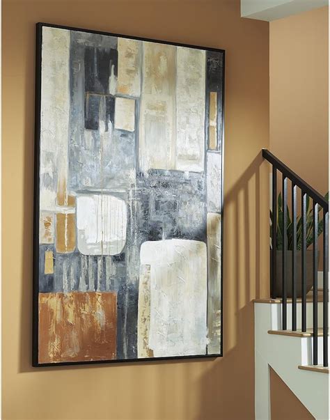 Large Canvas Art Ashley Furniture Garviery Modern Abstract Canvas Wall