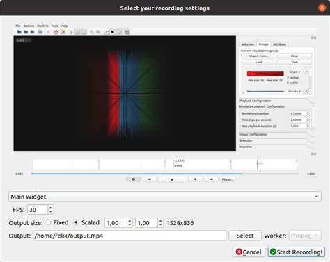 Simpart User Interface — Visimpl Documentation 1813 Documentation