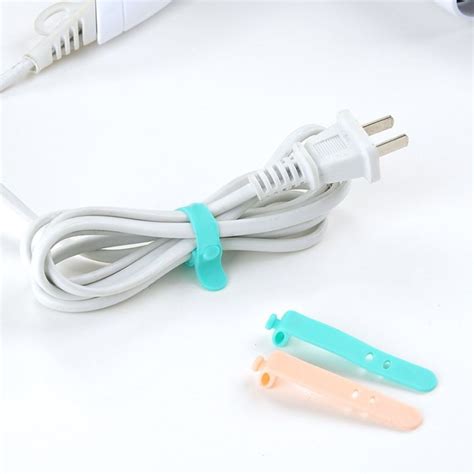 Ecoplanet Cod4pcs Silicone Cable Clipper Headset Data Cable Tie Lazada Ph