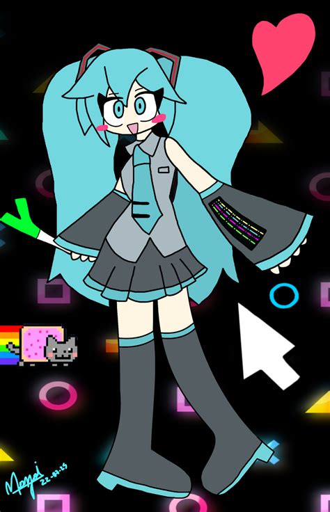 Hatsune Miku By Mazoipohk On Newgrounds