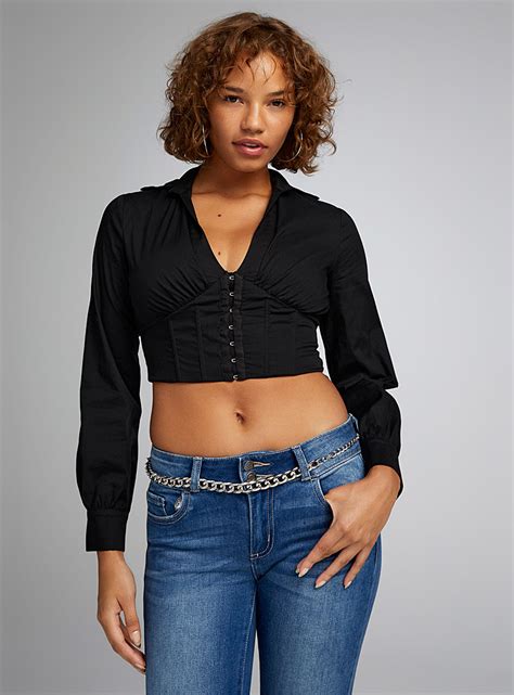 Bustier And Corset Tops For Women Simons Canada