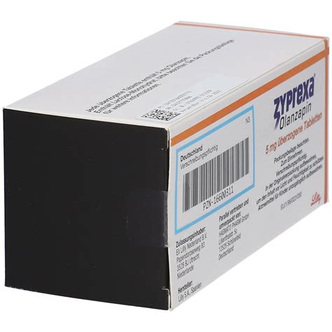 Zyprexa 5 Mg 70 St Mit Dem E Rezept Kaufen Shop Apotheke