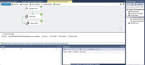 Ssis Looping Through Csv Files In A Directory And Loading Them Into A