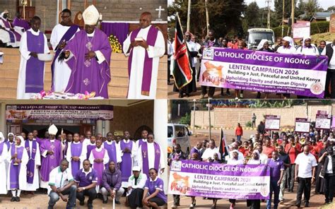 At Launch Of Diocesan Lenten Campaign Kenyan Catholic Bishop Urges