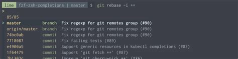 Github Chitoku K Fzf Zsh Completions Fuzzy Completions For Fzf And Zsh Git Kubectl Docker