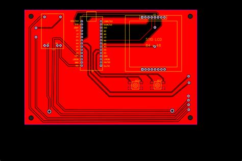 Arduino BME 280 LCD 5110 EasyEDA Open Source Hardware Lab
