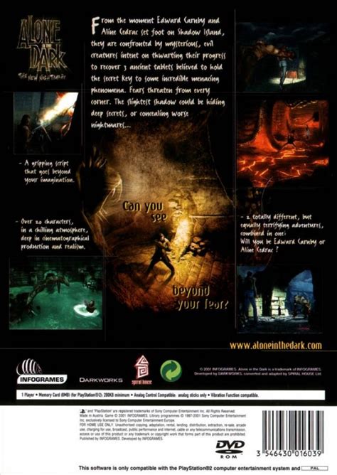 Alone in the Dark: The New Nightmare for PlayStation 2 - Sales, Wiki ...