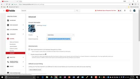 How To Add Keywords To Your Youtube Channel 2017 YouTube