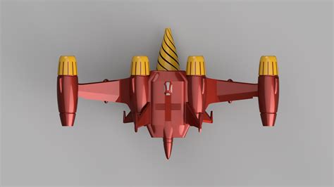 Stl File Drill Missile Shipbomber ️ ・3d Printer Model To Download・cults