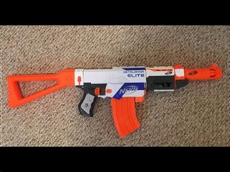 How To Make A Nerf Ak47 Youtube