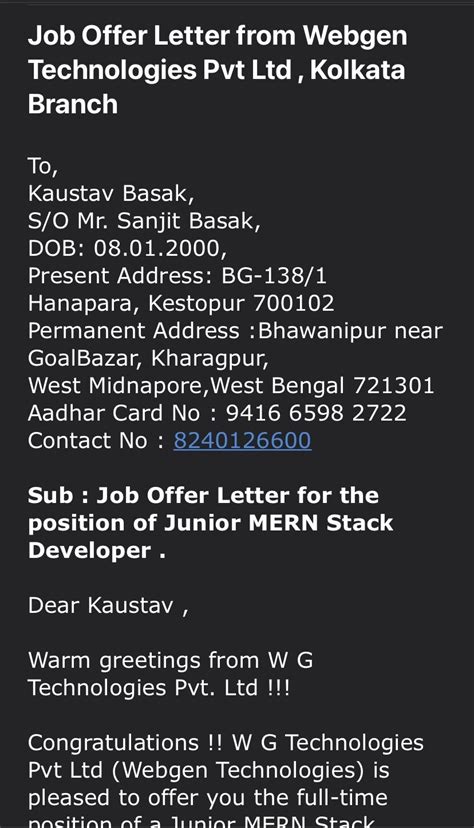 Kaustav Basak On Linkedin Job Work Mernstack Softwaredevelopers Learn 38 Comments