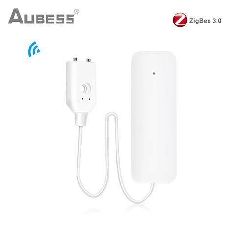 tuya zigbee water leakage alarm water leak sensor detector flood alert