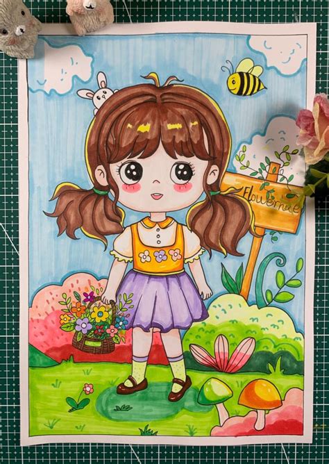 儿童画创意画3 4岁人物（汇总18张） 儿童画图片大全