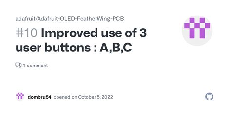 Improved Use Of 3 User Buttons Abc · Issue 10 · Adafruitadafruit