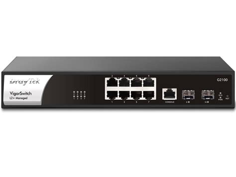 Draytek Vigor G2100 10 Port L2 Managed Gigabit Switch