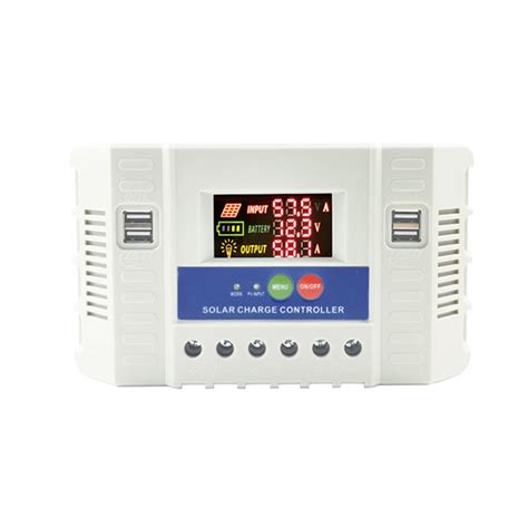 Pwm Solar Controller 30a With Lcd Display Multiple Usb Sockets And