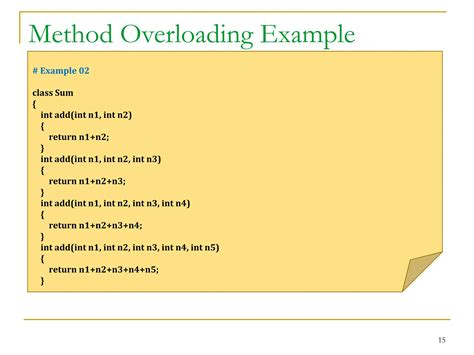 Lecture Method Overloading Pptx