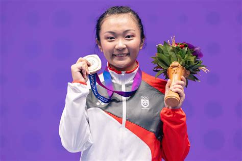 Asian Games 2023 Wushu S Kimberly Ong Clinches 1st Medal For Singapore