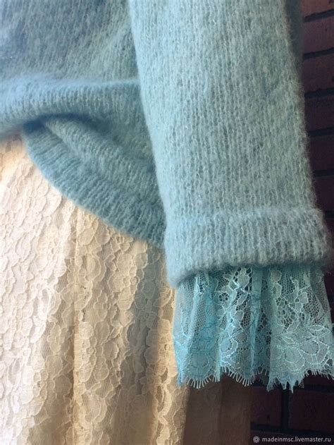 Кофточка Туника альпака кружево Шантильи в интернет магазине на Ярмарке Мастеров Туники