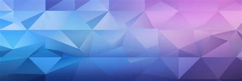 A Geometric Pattern Of Interlocking Triangles In A Gradient Of Blue To