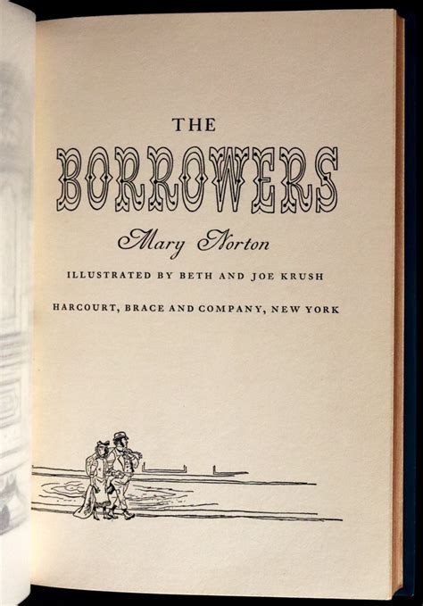 1953 First Us Edition Beautifully Bound By Bayntun The Borrowers Ti