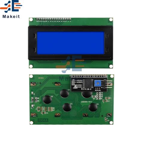 Arduino Display Modulo Lcd 2004 5vdc Con Driver I2c 20x4 Caracteres