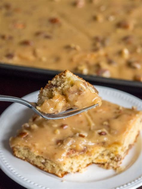 Butter Pecan Sheet Cake Recipe Butter Pecan Sheet Cake Homemade