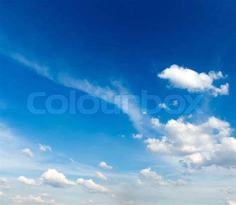 Blue Sky Background With Tiny Clouds Colourbox Blue Sky Background With Tiny Clouds Colourbox