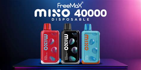 FreeMax MIXO K Review The Ultimate Customable Disposable Vape Experience Vape Royalty