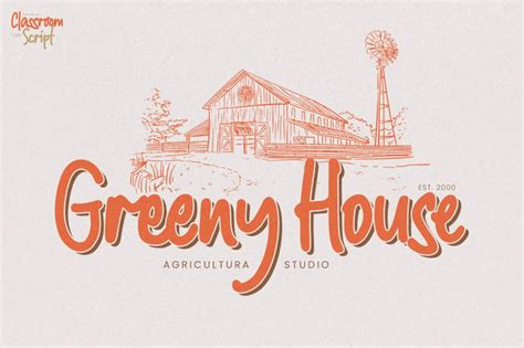 Classroom Script This Is Script Font Script And Handwritten Ft