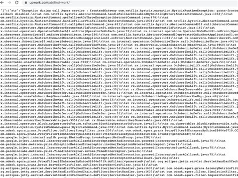Security Misconfiguration Example Upwork Analytics Yogi