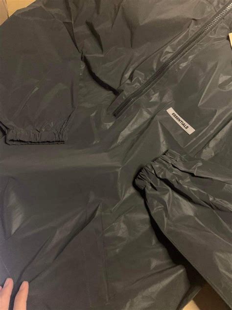 Essentials Half Zip Windbreaker Fear Of God Mens Fashion Tops And Sets