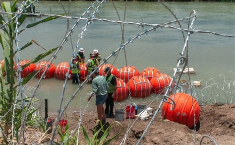 Estados Unidos Demanda A Texas Por Colocar Boyas En El R O Grande