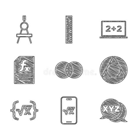 Set Mathematics Sets A And B Square Root Of X Glyph Xyz Coordinate