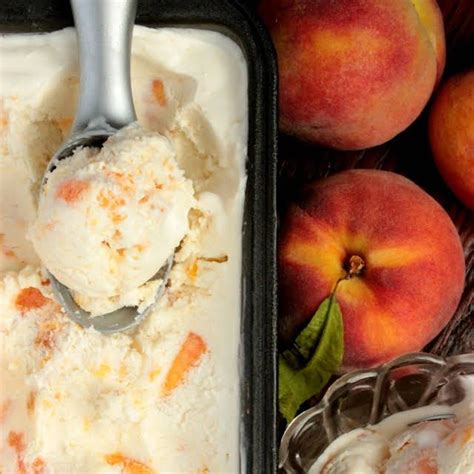 Sweetened Condensed Milk Peach Ice Cream At Lucinda Nicoll Blog
