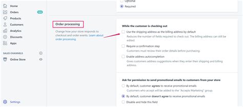 using the shopify click and connect app